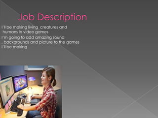 Video game designer | PPTX