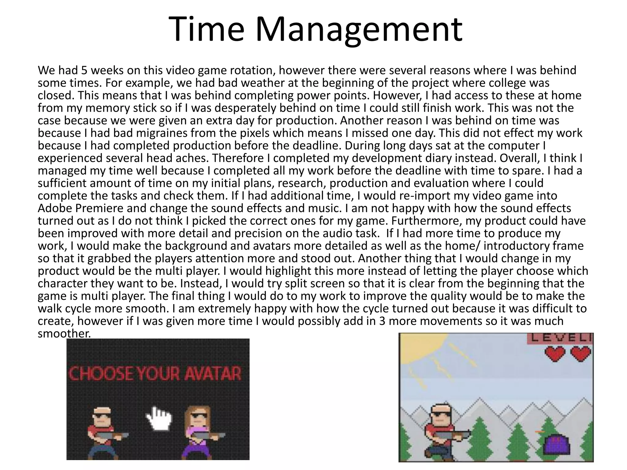 Video game evaluation | PPTX