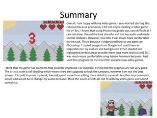 Video game evaluation | PPTX