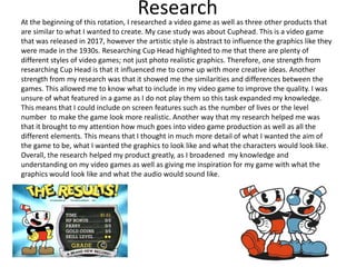 Video game evaluation | PPTX
