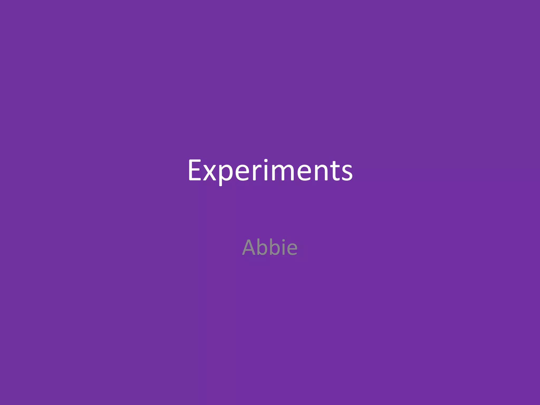 Video game experiments | PPT