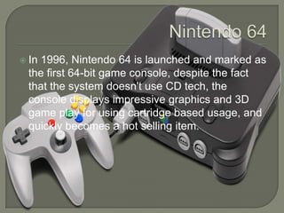 The Brief History of Video Games | PPTX