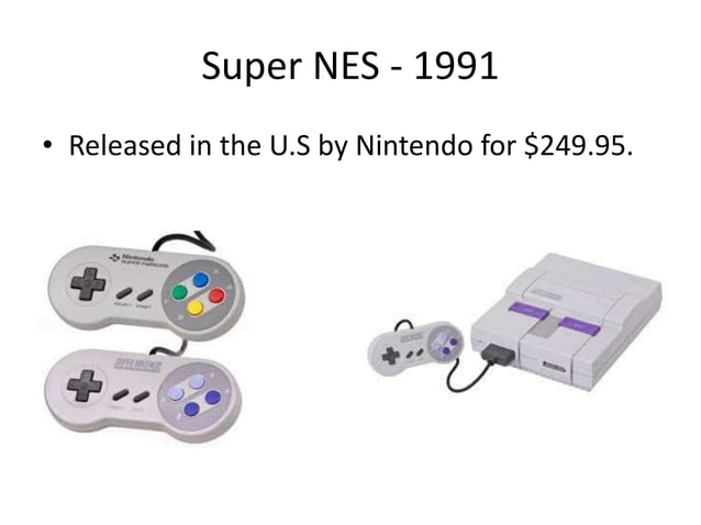 Video Game History Timeline | PPTX | Home Entertainment Systems ...