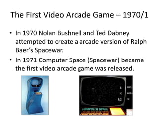 Video Game History Timeline | PPTX