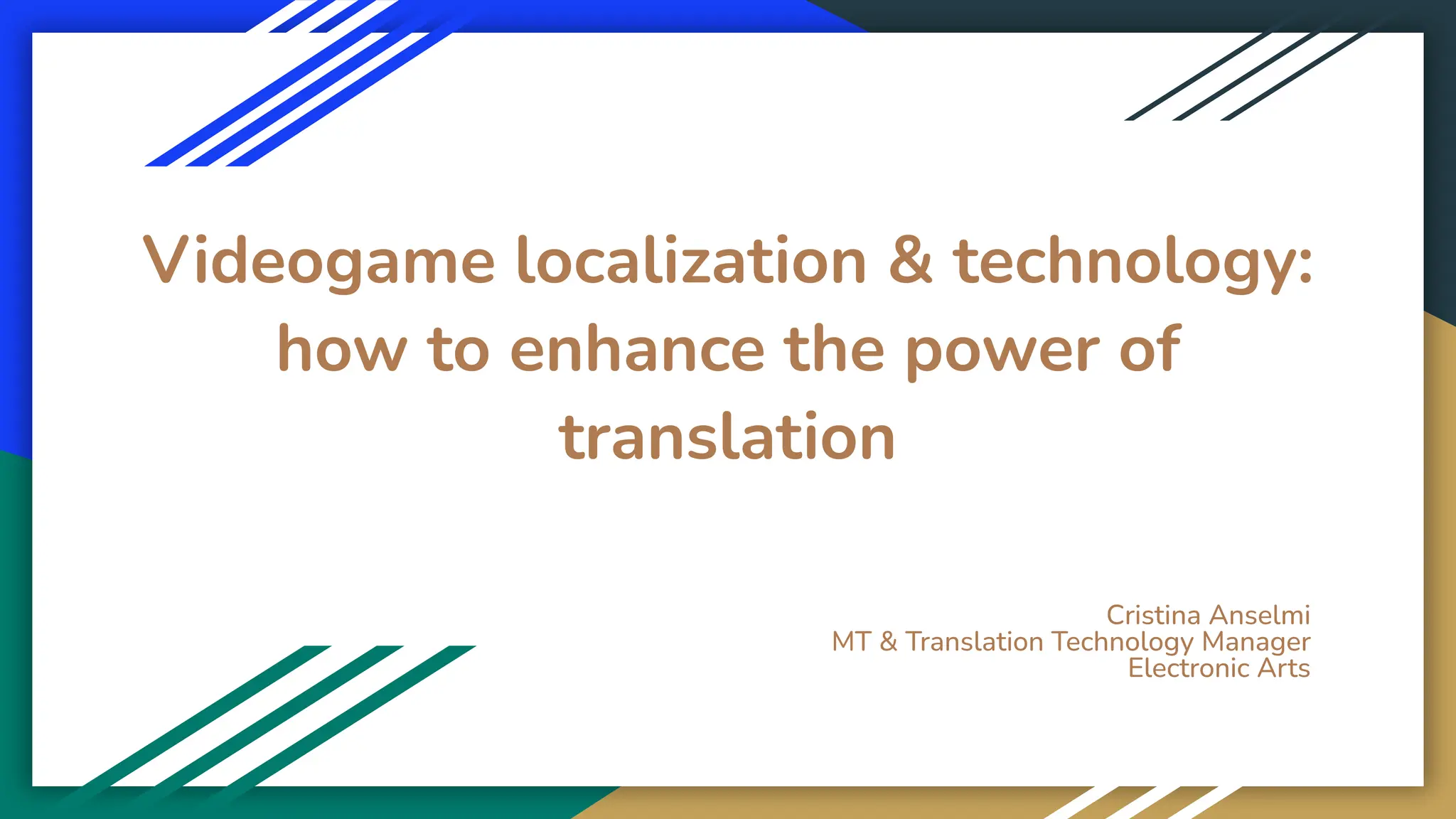 Videogame localization & technology_ how to enhance the power of ...