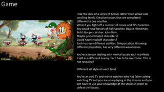 Video game plan | PPTX