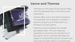 Video game proposal | PPTX | Video Game Genres | Video Gaming