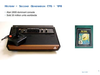 Video games: And introduction and overview | PPT