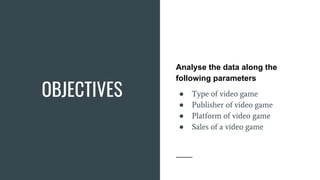 Video Games Sales Analysis | PDF