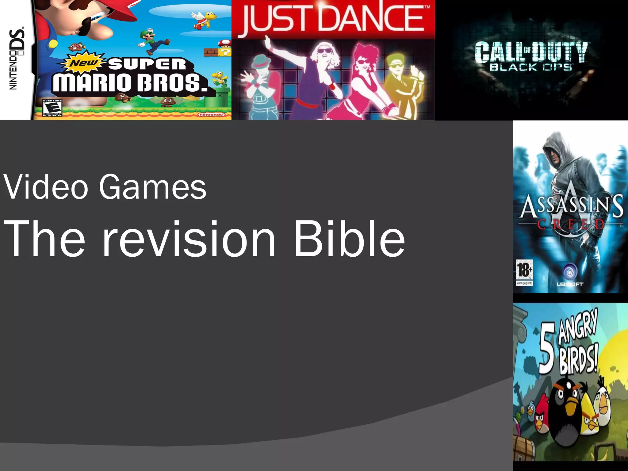 Video games bible | PPT