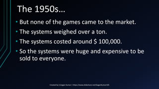 Video games case study | PPTX