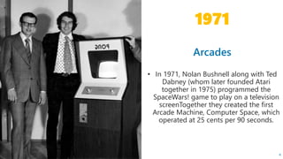 Video games history | PPTX