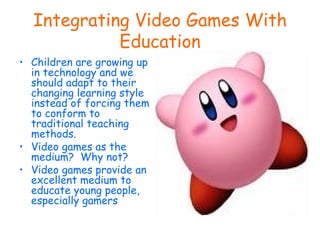Video Games In Education | PPT