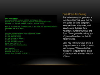 Video game slideshow | PPT