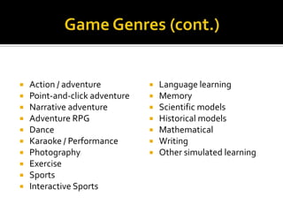 Video games, literacy, and identity | PPTX