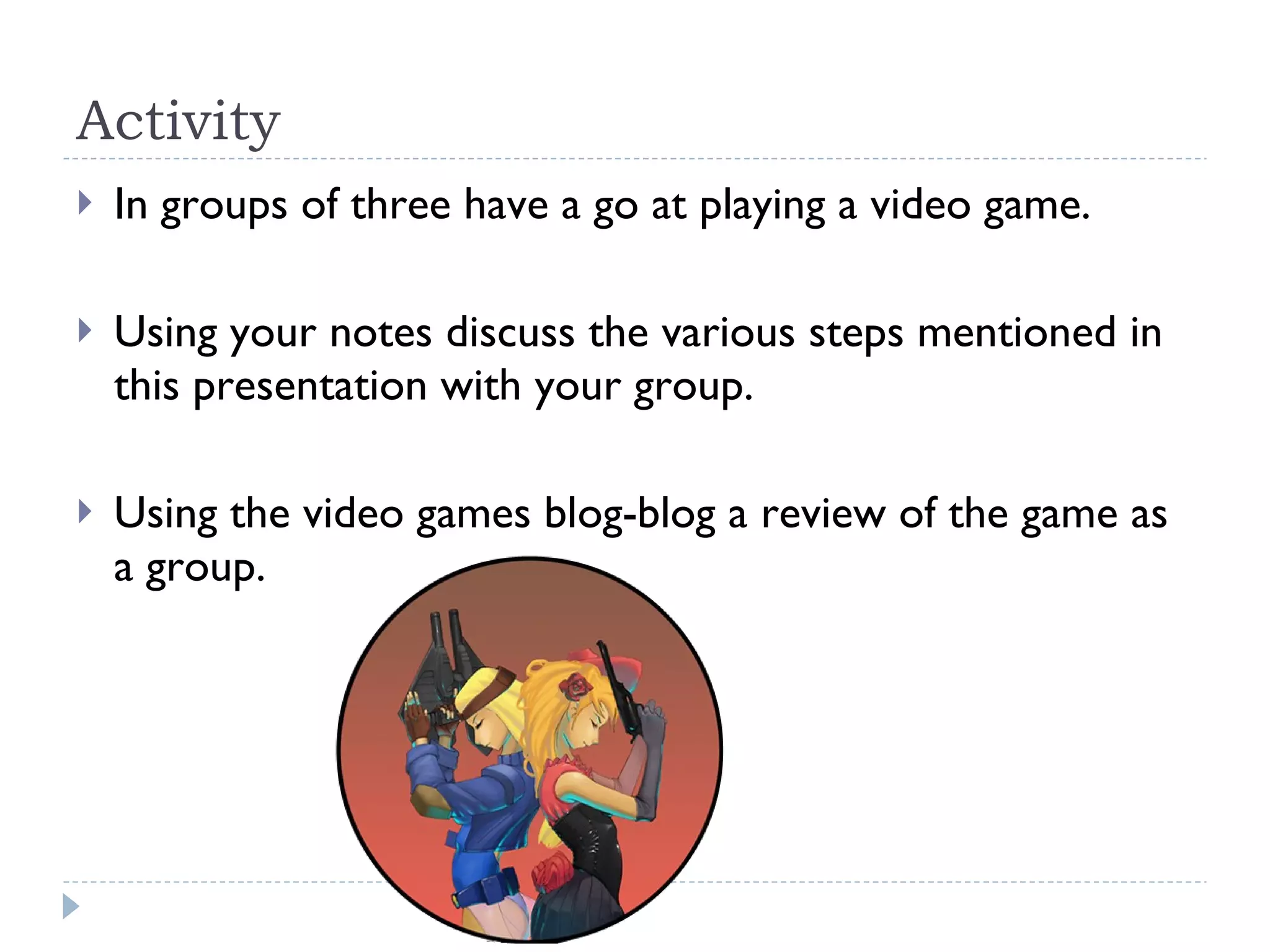 Video games Review writing | PPT