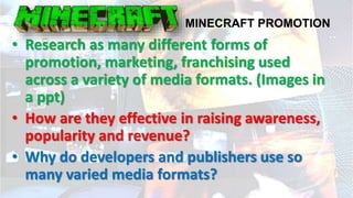 Video games minecraft 02 03 18 lesson 4 advertising and marketing ...