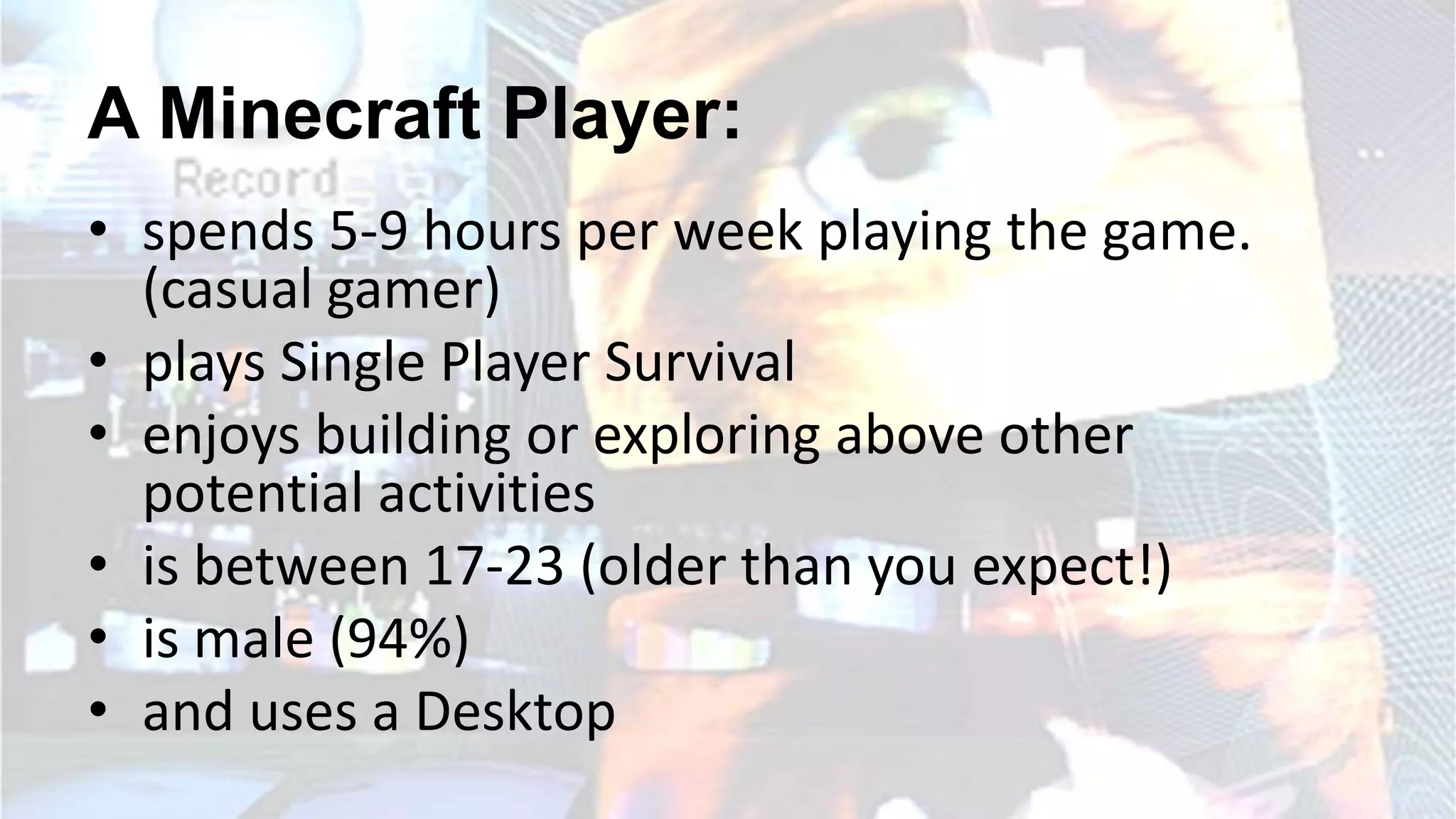 Video games minecraft lesson 6 08 03 18 | PPT