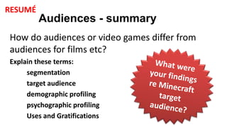 Video games minecraft lesson 6 08 03 18 | PPT