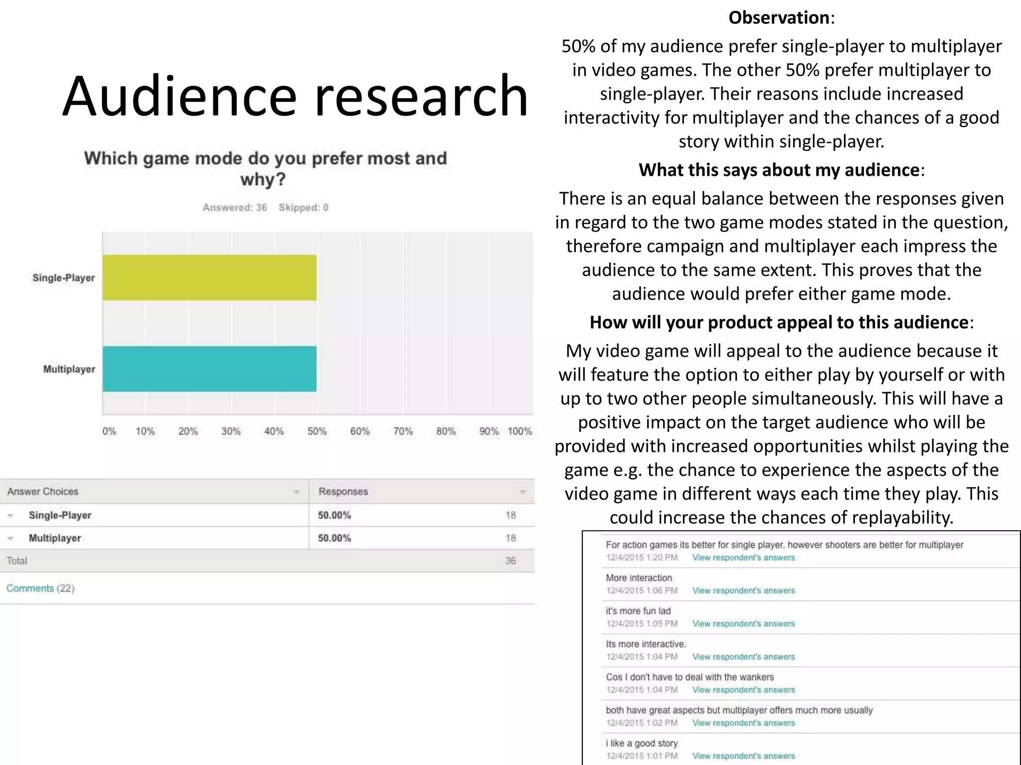 Video games questionnaire and interview | PPT