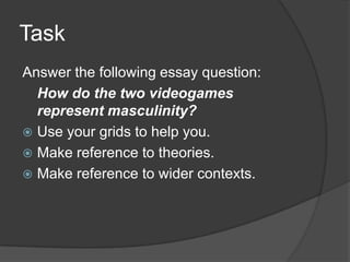 Video games textual analysis | PPTX