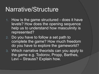 Video games textual analysis | PPTX