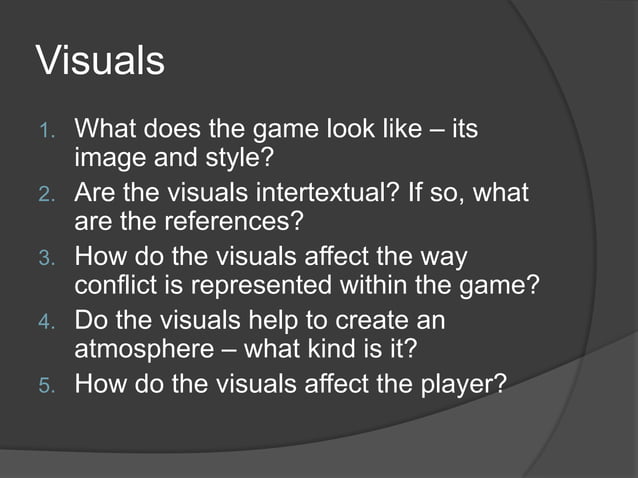 Video games textual analysis | PPTX | Roleplaying Games | Games and Puzzles