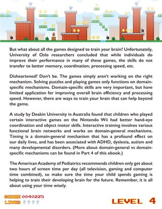 Video Games and Your Brain | PDF