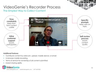VideoGenie Overview | PDF
