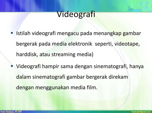 Videografi.ppt