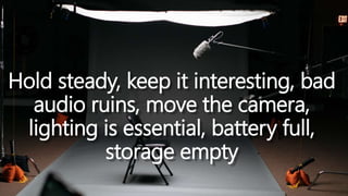 Videography rules | PPT