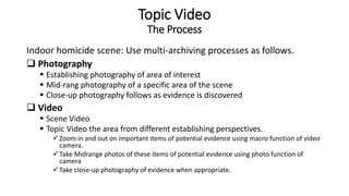 Videography in forensic science | PPTX