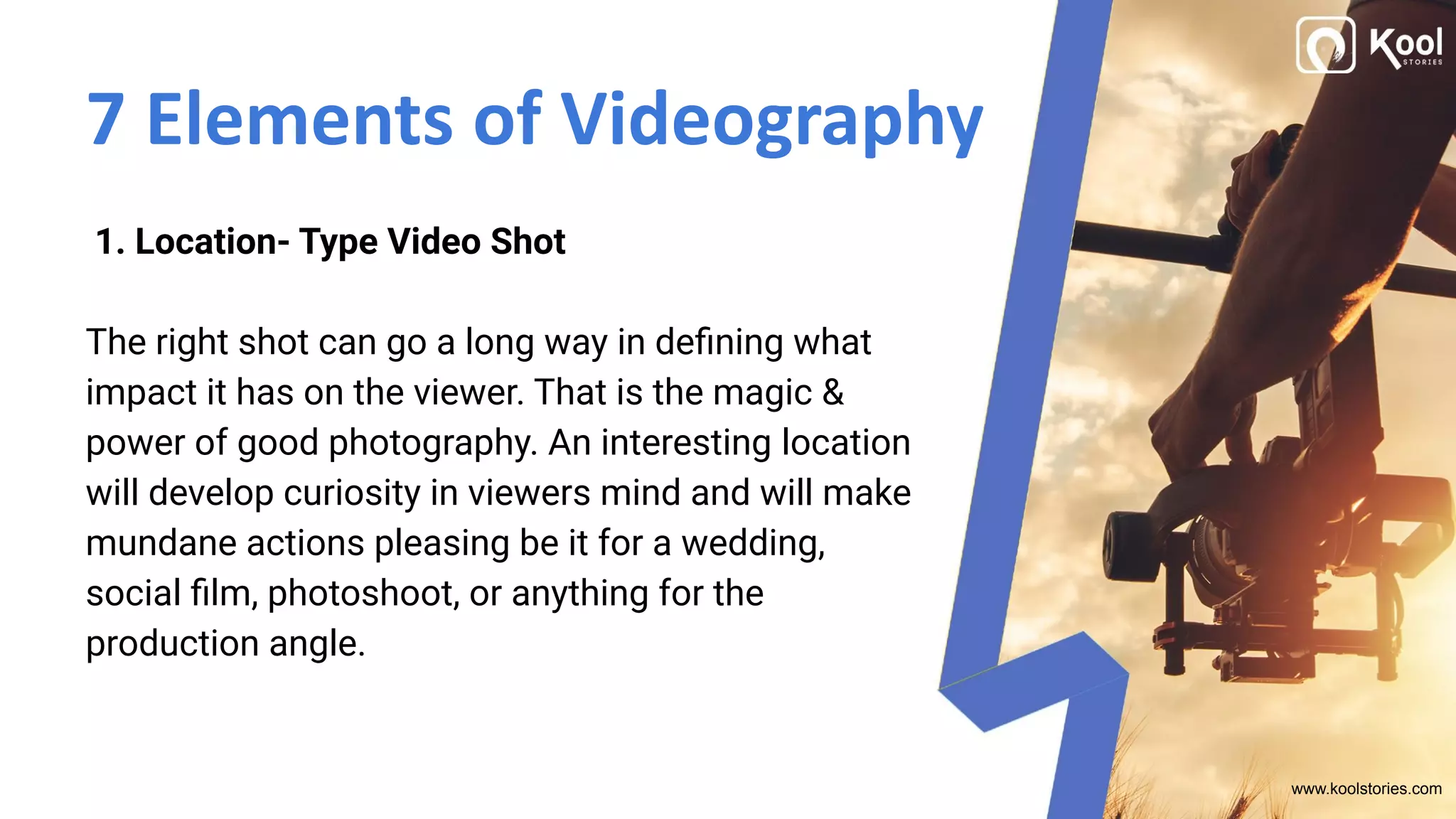 Videography Guide for Beginners: Elements of Videography | PDF