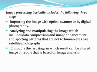 Video image processing | PPTX
