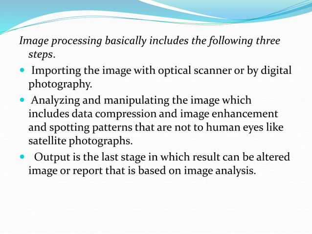 Video image processing | PPTX | Cameras and Camcorders | Consumer ...