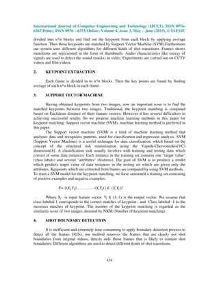 Video indexing using shot boundary detection approach and search tracks | PDF