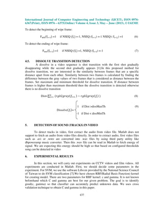 Video indexing using shot boundary detection approach and search tracks | PDF