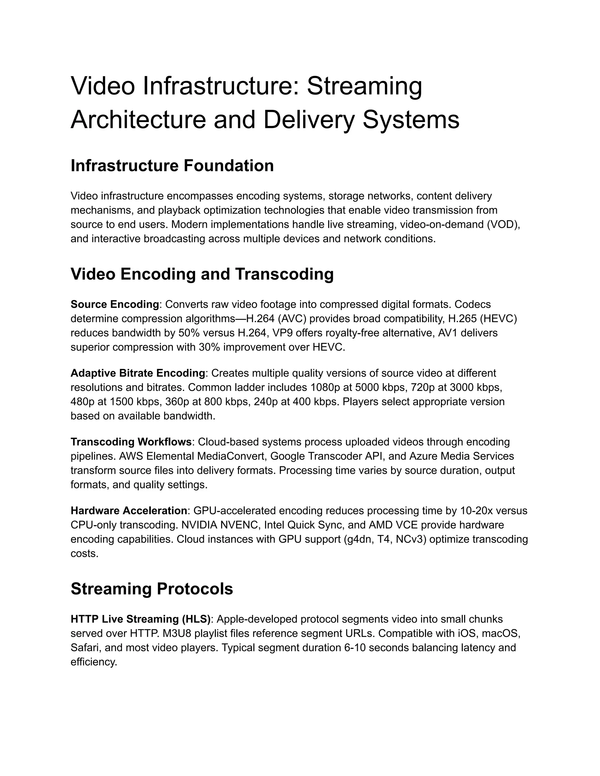Video Infrastructure_ Streaming Architecture and Delivery Systems.pdf