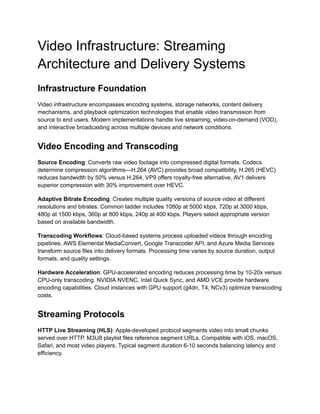 Video Infrastructure_ Streaming Architecture and Delivery Systems.pdf