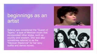 video ingles.pptx BIOGRAFIA DE SELENA QUINTANILLA | PPT