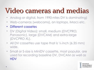 Video in learning process | PPT | Video Software | Computer Software and Applications