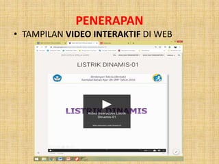 Video interaktif | PPT