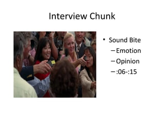 How to shoot video interviews | PPT