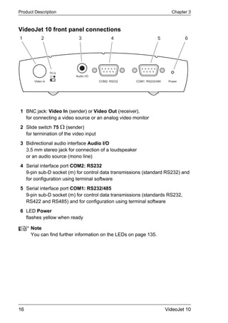Video Jet 10 Manual | PDF