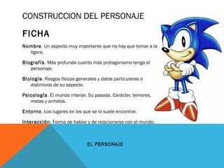 ¿Y ahora qué? Los personajes | PPT | Descarga Gratuita