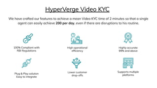 Video KYC Webinar - HyperVerge + Microsoft | PDF