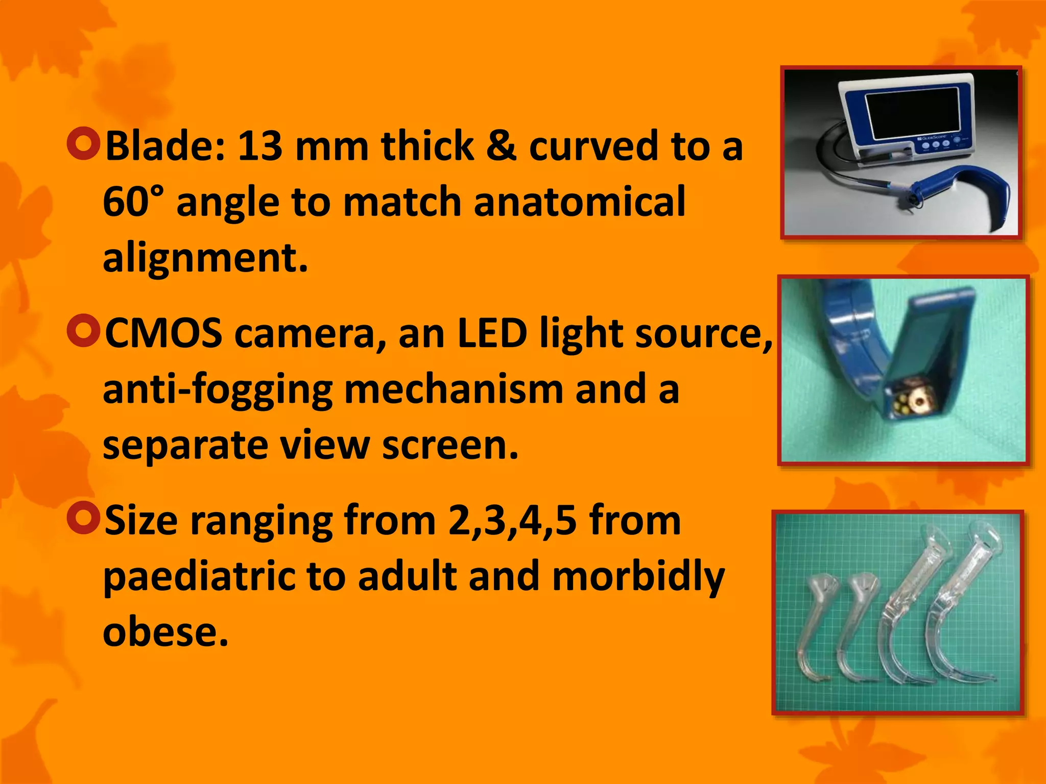 Videolaryngoscopes for tracheal intubation | PPTX
