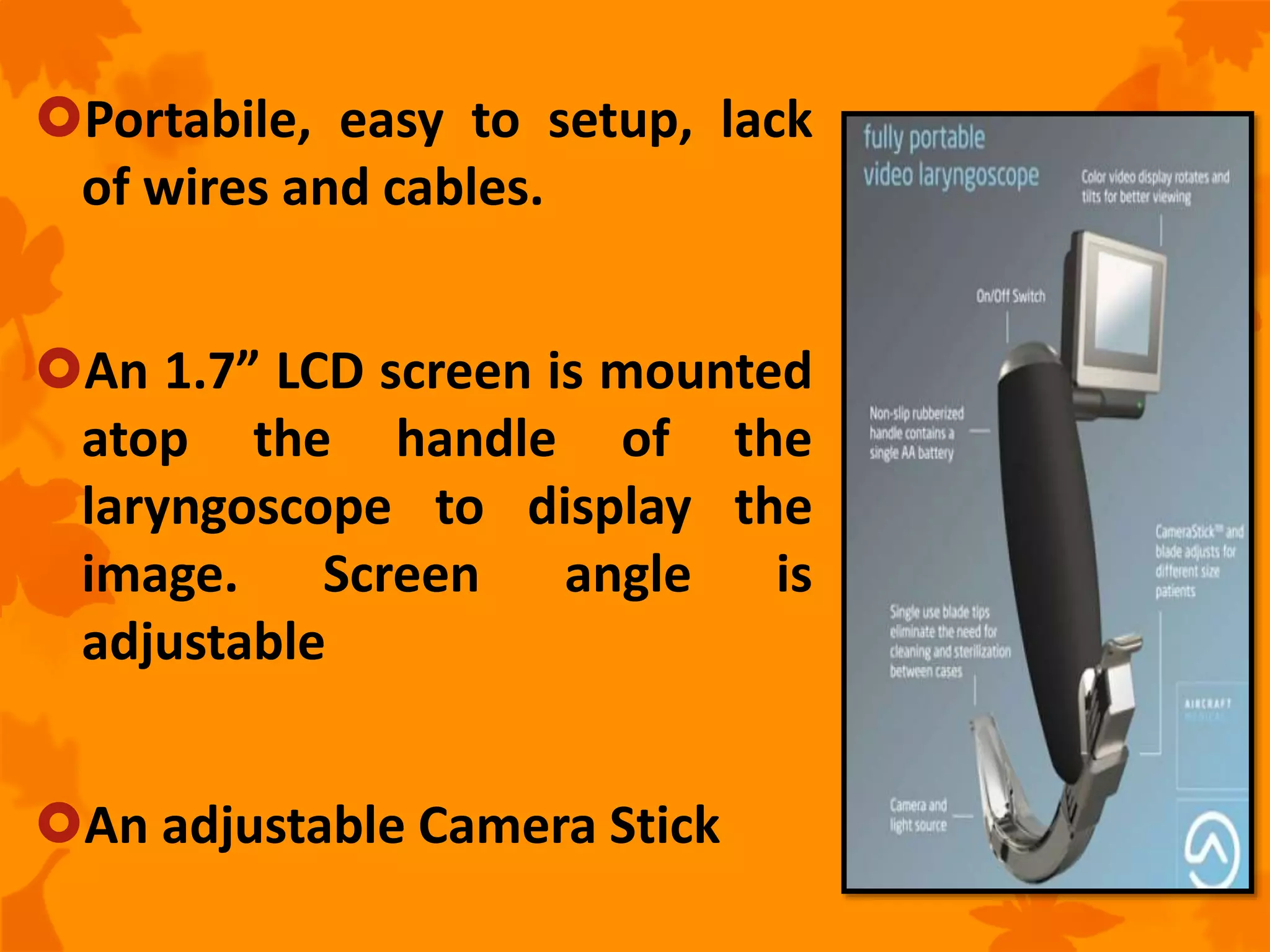 Videolaryngoscopes for tracheal intubation | PPTX