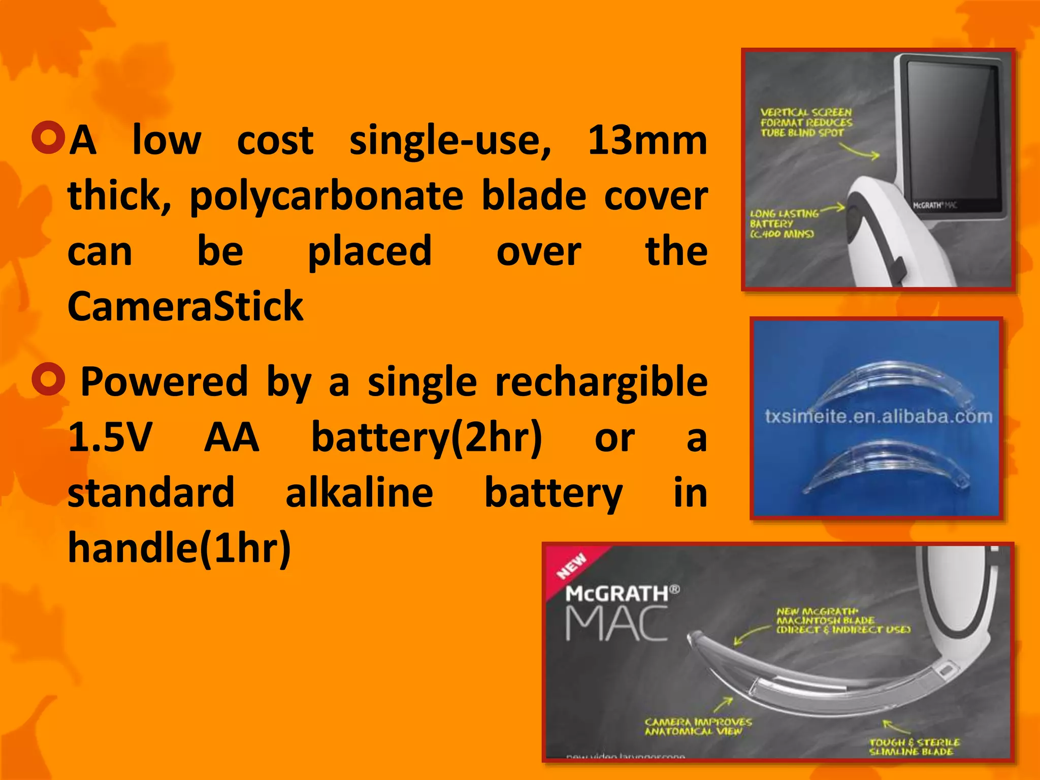 Videolaryngoscopes for tracheal intubation | PPTX