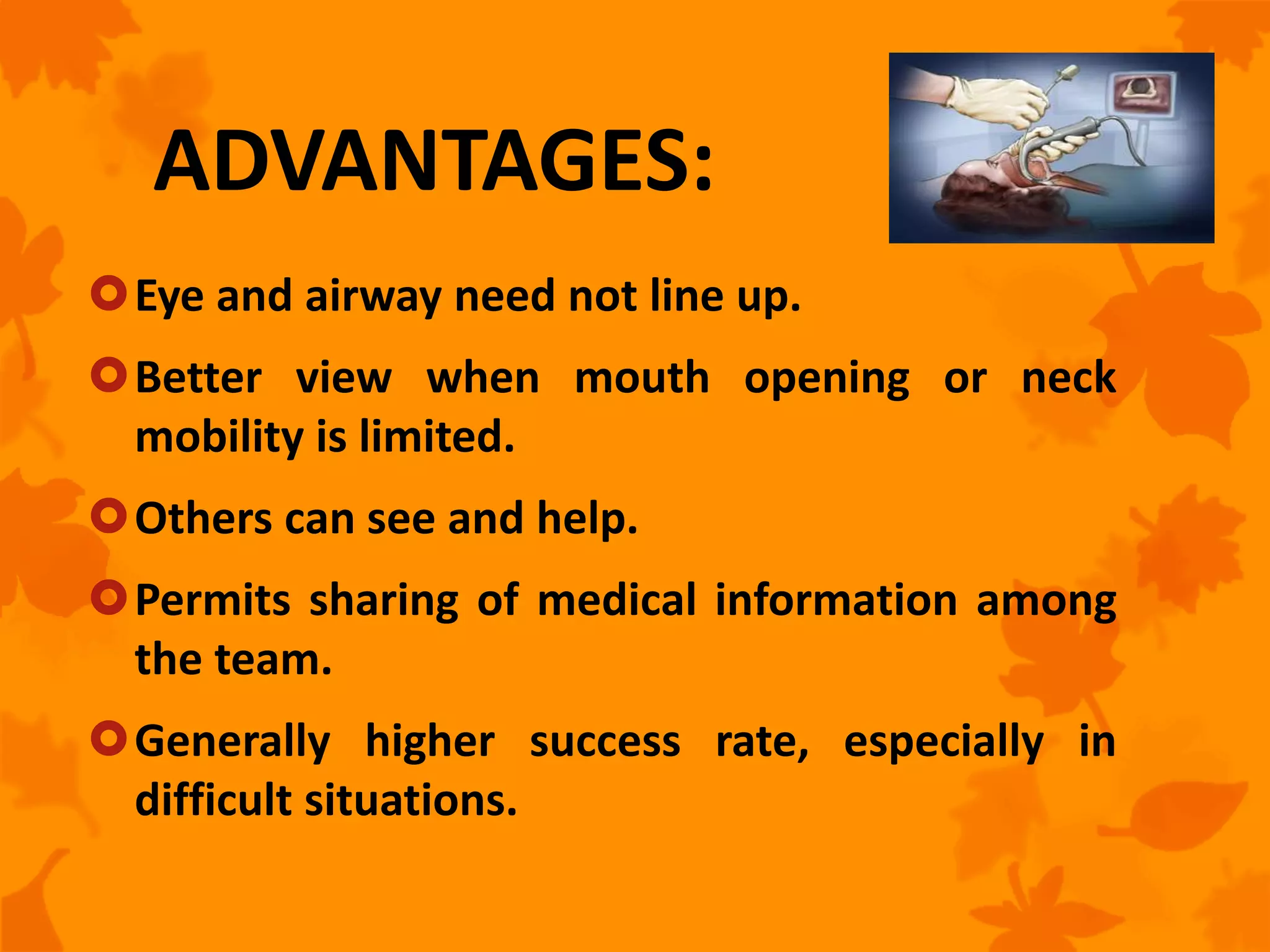 Videolaryngoscopes for tracheal intubation | PPTX